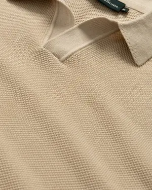 Rodd & Gunn Avalon Knit Polo Shirt - Stone