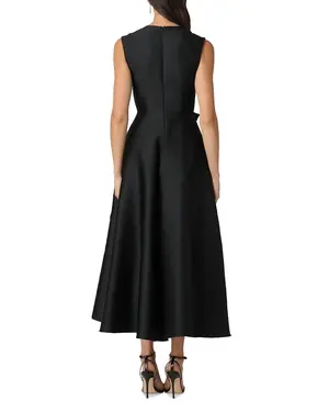 Shoshanna Mikado Leo Bow Dress