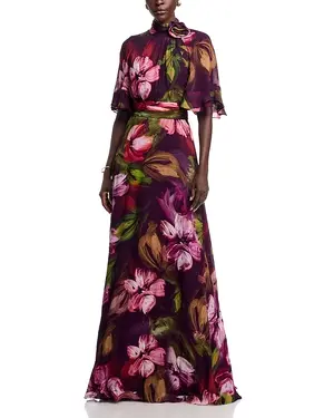 josie embroidered dress A Vision in Floral Embroidered Maxi Dress – Josie's Boutique main image 1