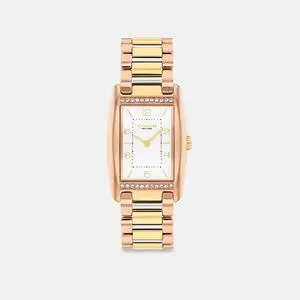COACH Reese Watch, 24mm X 35mm - Gold/silver/rose Gold