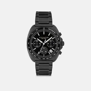 COACH® Charter Chronograph Bracelet Watch, 39mm - Black