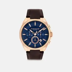 COACH Jackson Chronograph Watch, 45mm - Brown