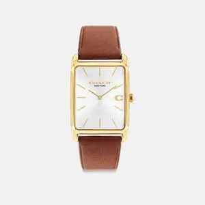 COACH Elliot Watch 32mm X 26mm - Saddle