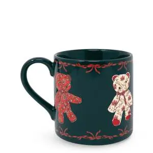 VERA BRADLEY Ceramic Mug In Beary Festive - Green