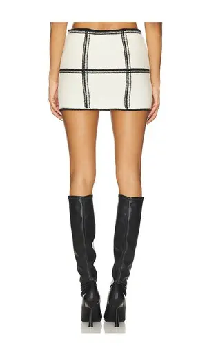 Missoni Wool Checked Mini Skirt