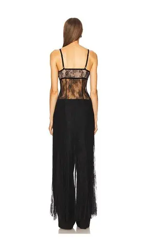 Alice + Olivia Melodie Lace Maxi Top