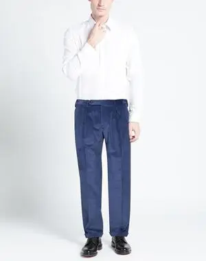 Incotex Corduroy Tapered Leg Pants - Blue