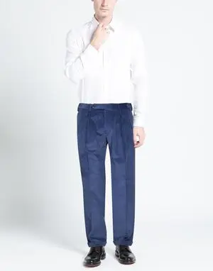 Incotex Corduroy Tapered Leg Pants - Blue