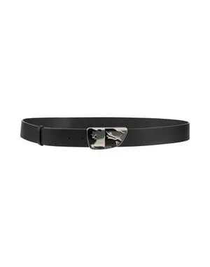 Burberry Calfskin Belt - Black