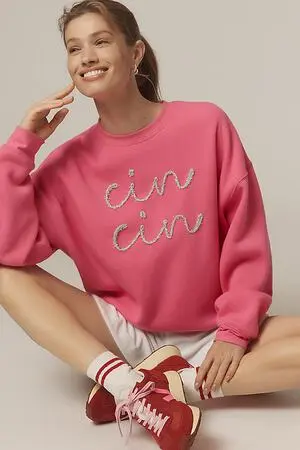 Beach Riot Crewneck Pullover Cin Cin