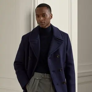 Ralph Lauren Hand-tailored Cashmere Pea Coat