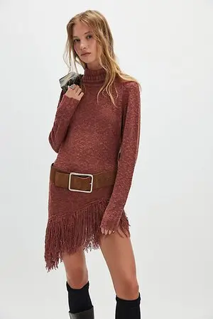 UNDERSTATED LEATHER Whole Lotta Trouble Knit Dress