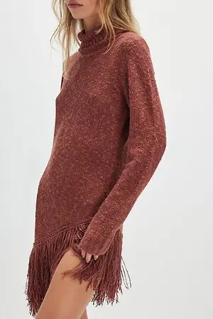 UNDERSTATED LEATHER Whole Lotta Trouble Knit Dress