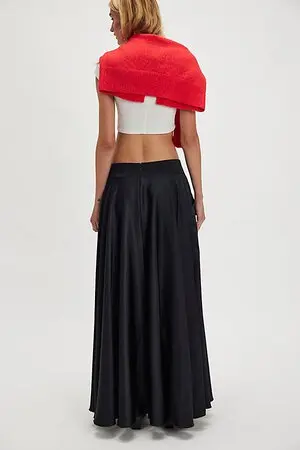 Free People Chilco Maxi Skirt - Black