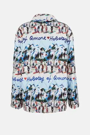 ALESSANDRO ENRIQUEZ Printed Quilted Jacket - Multicolor