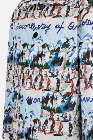 ALESSANDRO ENRIQUEZ Printed Quilted Jacket - Multicolor