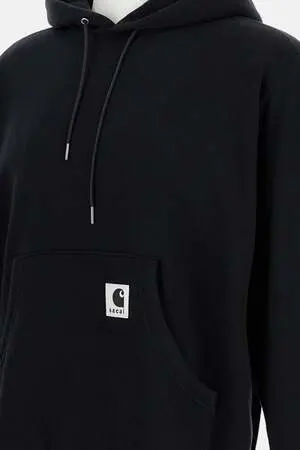 Sacai X Carhartt Wip Hoodie - Black