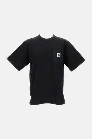 Sacai Short-sleeve T-shirt X Carhartt Wip - Black