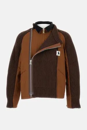 Sacai Single Breasted Outerwear For Men