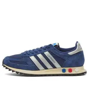 Adidas La Trainer Og Sneaker - Dark Blue/silver Met./off White