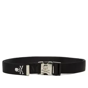 MASTERMIND WORLD Tape Belt - Black