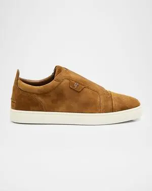 Christian Louboutin Slip On Sneakers For Men