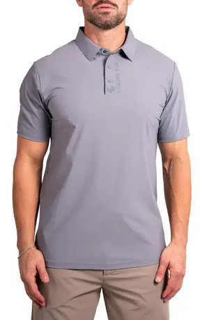 MACEOO Golfascension Stretch Nylon Polo - Grey
