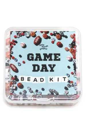 LITTLE WORDS PROJECT Game Day Bead Kit - Multi