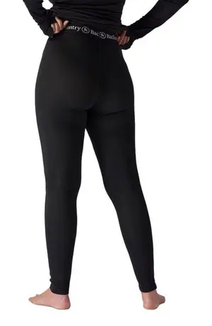 BACKCOUNTRY Pines Microgrid Ultra-lt Baselayer Bottom - Black