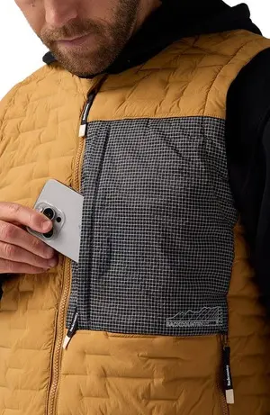 BACKCOUNTRY Peale Primaloft Stitch-free Baffle Stretch Vest - Bistre
