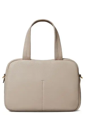 Tory Burch Leather Satchel - Longan