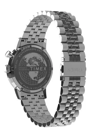 Timex® Marlin® Moonphase Bracelet Watch