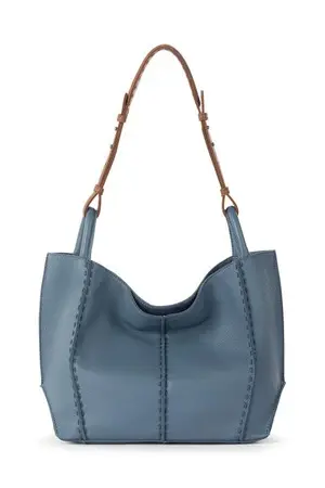 THE SAK Los Feliz Medium Leather Tote Bag - Maritime