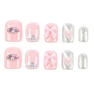 3H NAILS My Melody 3d Luxury Handmade Press-on Nails24-piece Kit - Pink