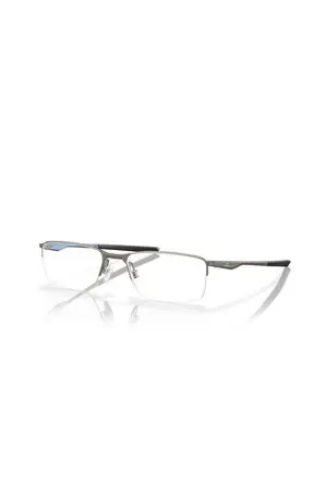 Oakley 52mm Rectangle Eyeglasses - Grey