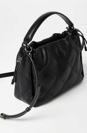 Brunello Cucinelli Small Nappa Bucket Mellow Bag - Black