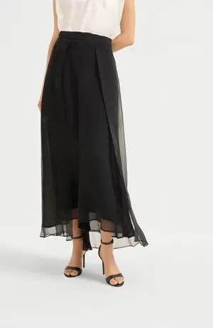 Brunello Cucinelli Paneled Circle Skirt