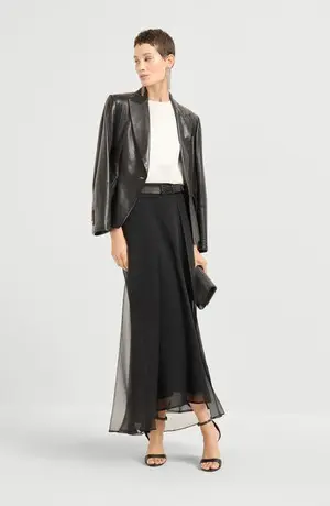 Brunello Cucinelli Paneled Circle Skirt