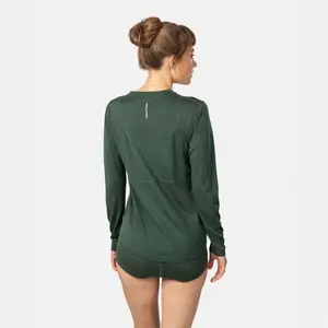 Kari Traa Embla Wool Long-sleeve Top - Thyme