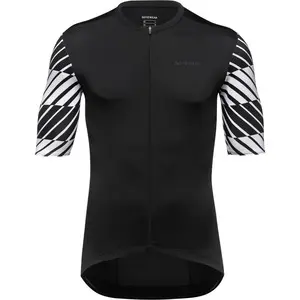 GOREWEAR GOREWEAR Swiftride Optical Cycling Jersey Black/white