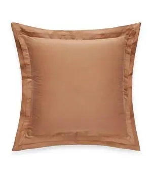 HAMAM Alya Frame Square Oxford Pillowcase - Brown