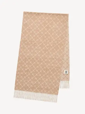 BY MALENE BIRGER Ortega Cashmere-blend Scarf - Tannin
