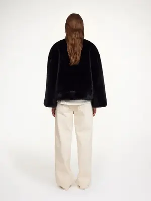 BY MALENE BIRGER Jacquie Faux Fur Jacket