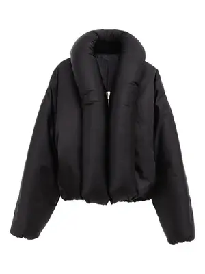 Alaïa Taffetas Down Jacket - Black