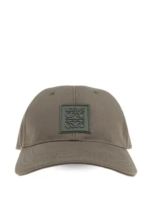 Loewe Patch Logo Baseball Cap - Green
