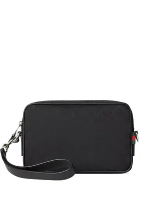 Gucci Gg Canvas Bag - Black