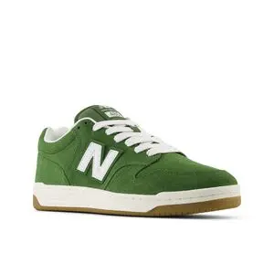NEW BALANCE 480 Sneakers - Dark Olive With White