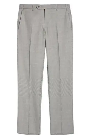 Zanella Flat-front Wool Trousers