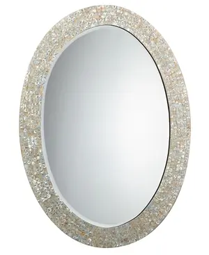 JAMIE YOUNG CO. Oval Mirror - Mother Of Pearl
