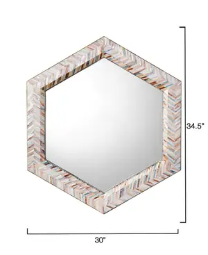 JAMIE YOUNG CO. Academy Hexagon Mirror